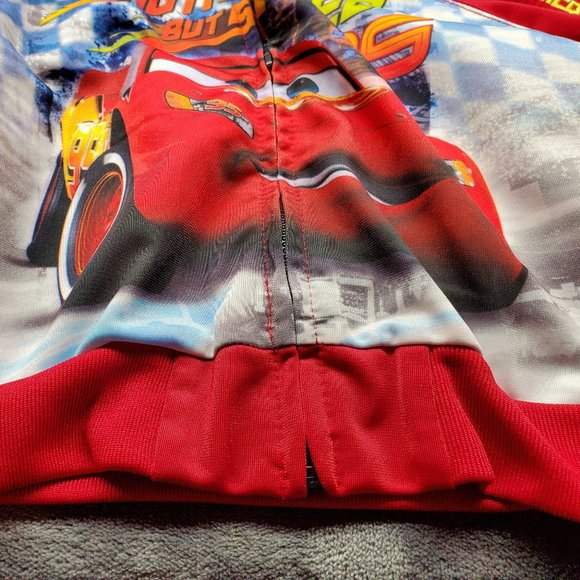 Disney | Jackets & Coats | Disney Cars Lightning Mcqueen Jacket 2mo Red ...